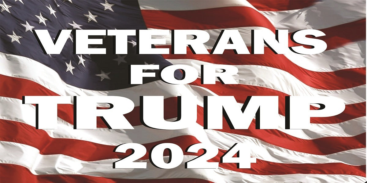 Veterans For Trump Photo License Plate – Auto License Plates Frames