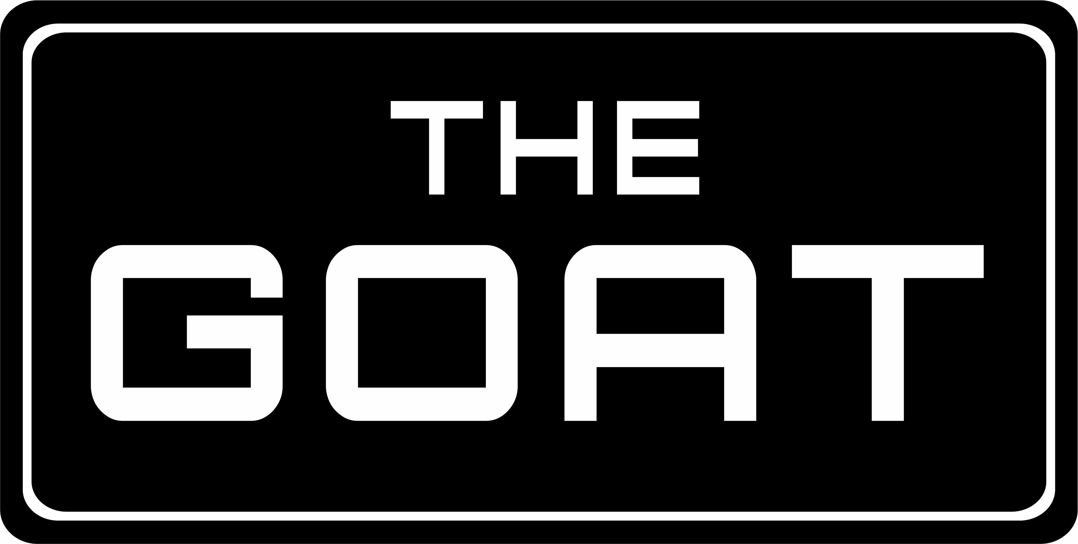 The Goat Photo License Plate – Auto License Plates Frames