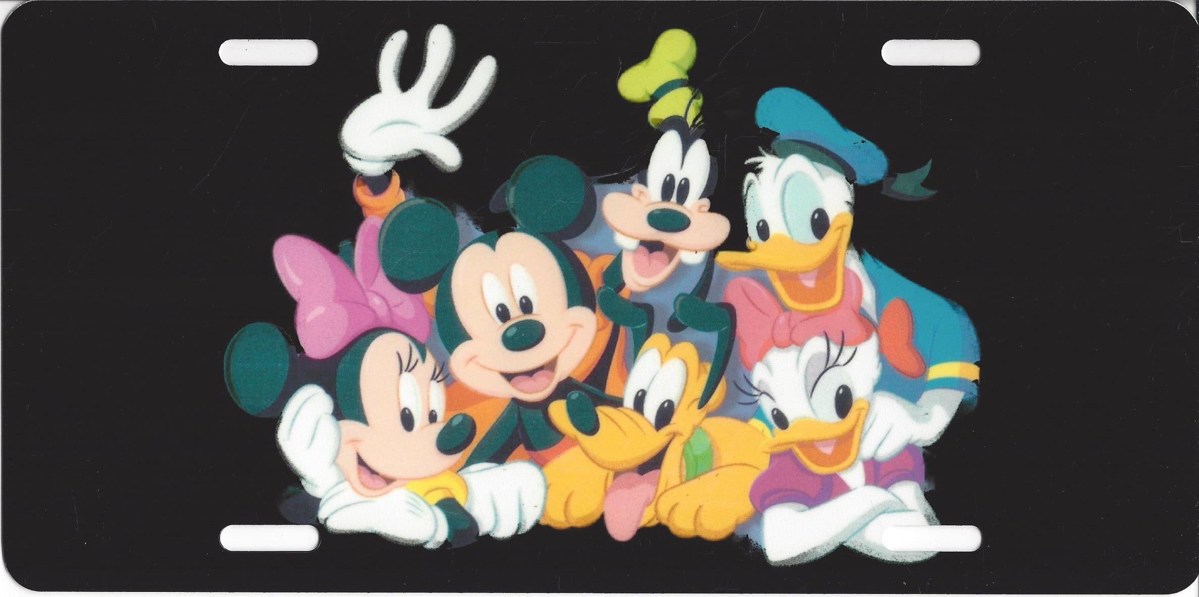 Disney Characters Photo License Plate – Auto License Plates Frames