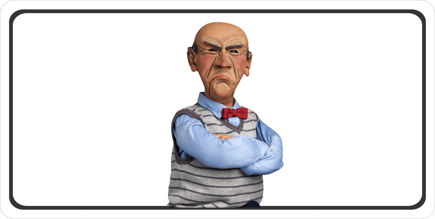 Walter The Puppet Photo License Plate – Auto License Plates Frames