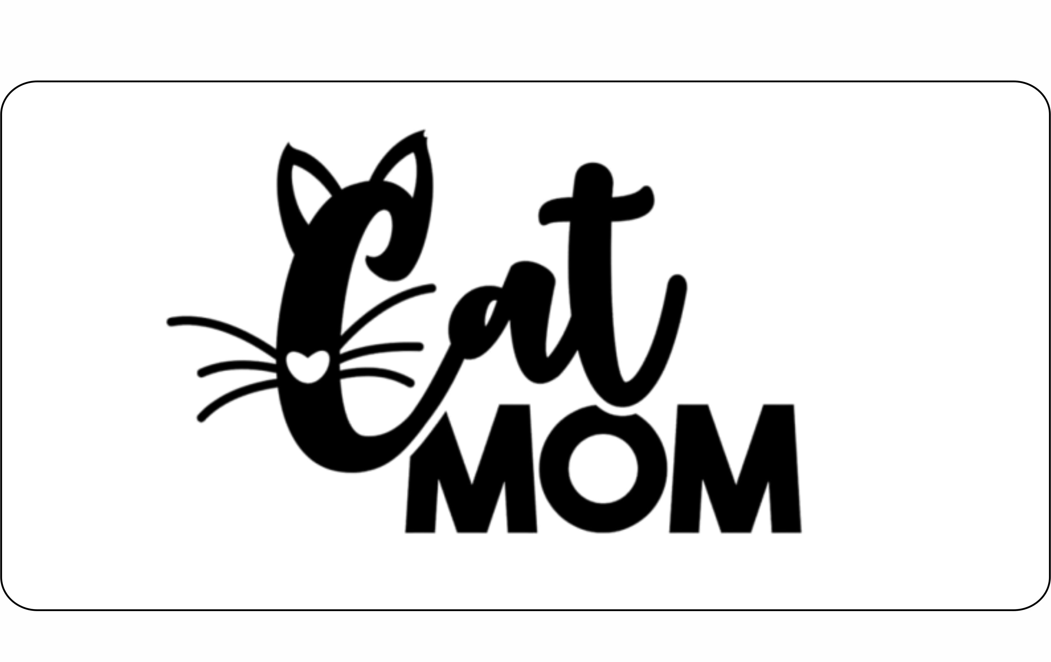 Cat Mom Photo License Plate – Auto License Plates Frames