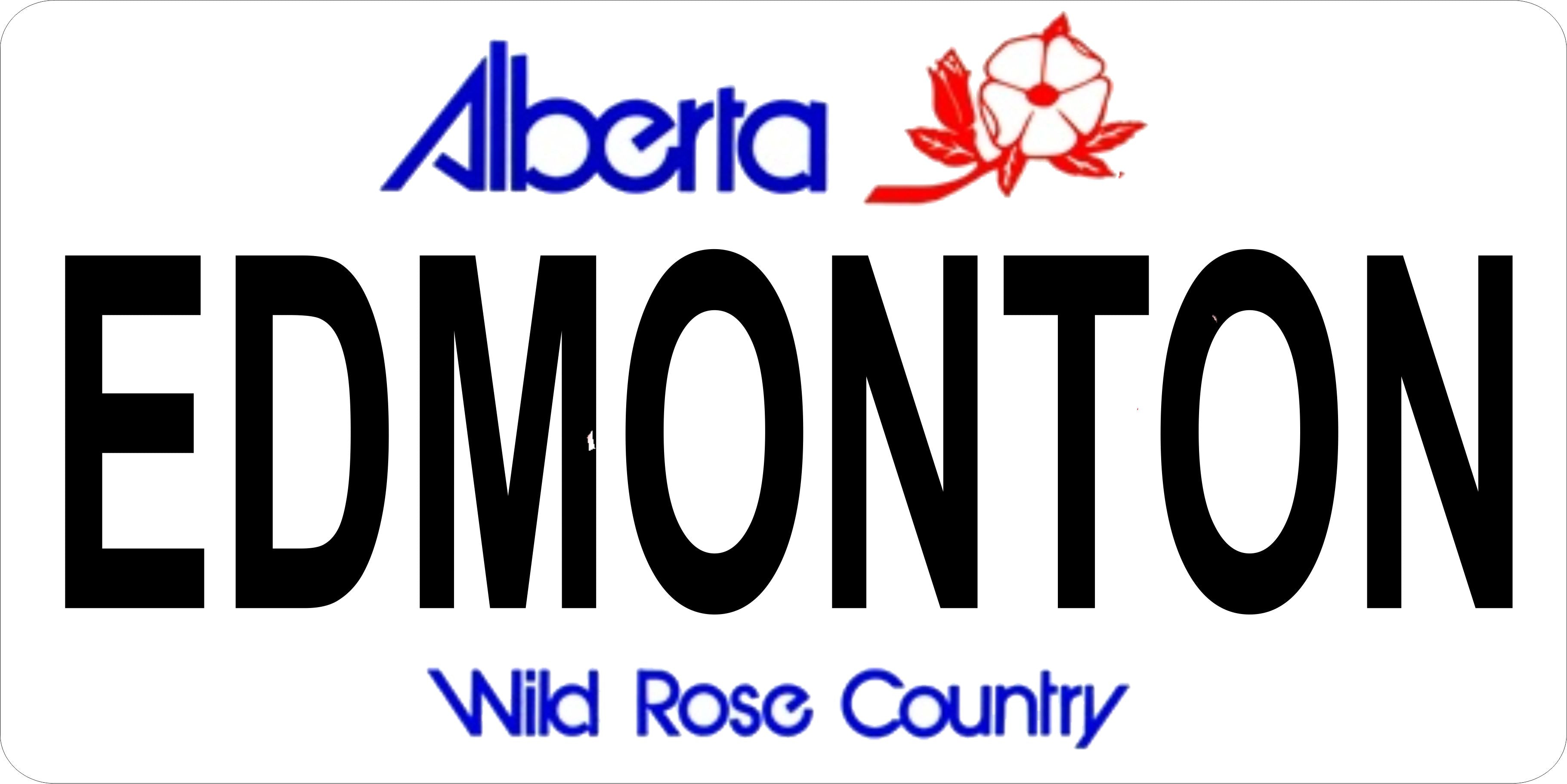 Alberta Edmonton Photo License Plate – Auto License Plates Frames