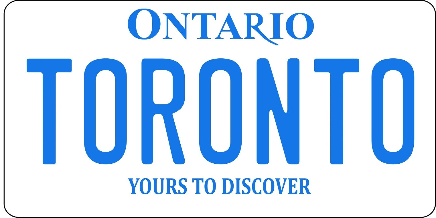Ontario Toronto Yours To Discover Photo License Plate – Auto License ...