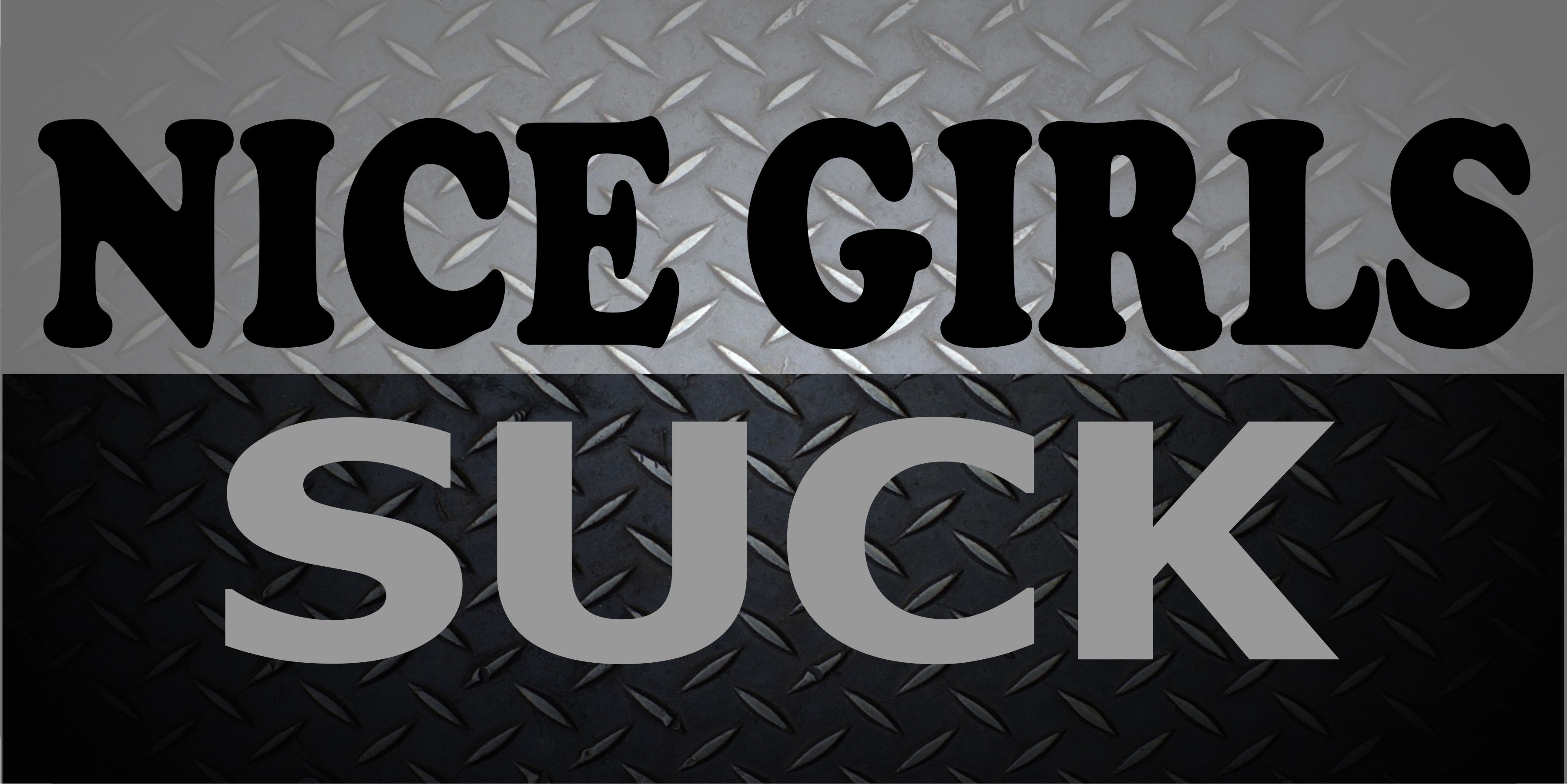 Nice Girls Suck Photo License Plate – Auto License Plates Frames
