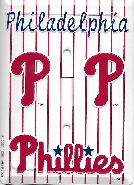 Philadelphia Phillies Light Switch Cover – Auto License Plates Frames