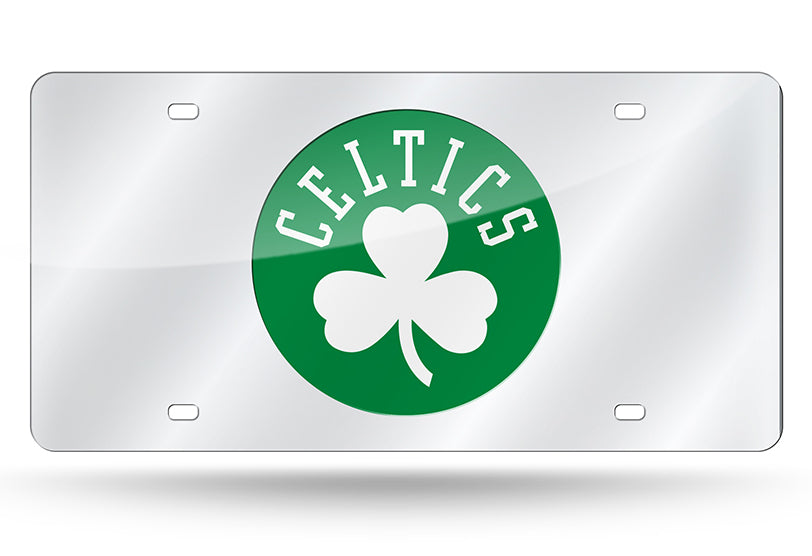 Boston Celtics Silver Laser License Plate – Auto License Plates Frames