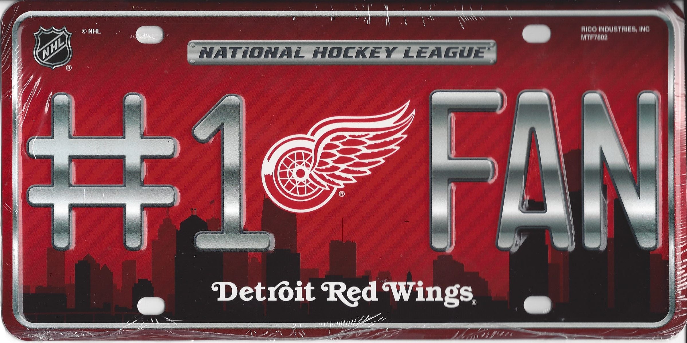 Detroit Red Wings #1 Fan License Plate – Auto License Plates Frames