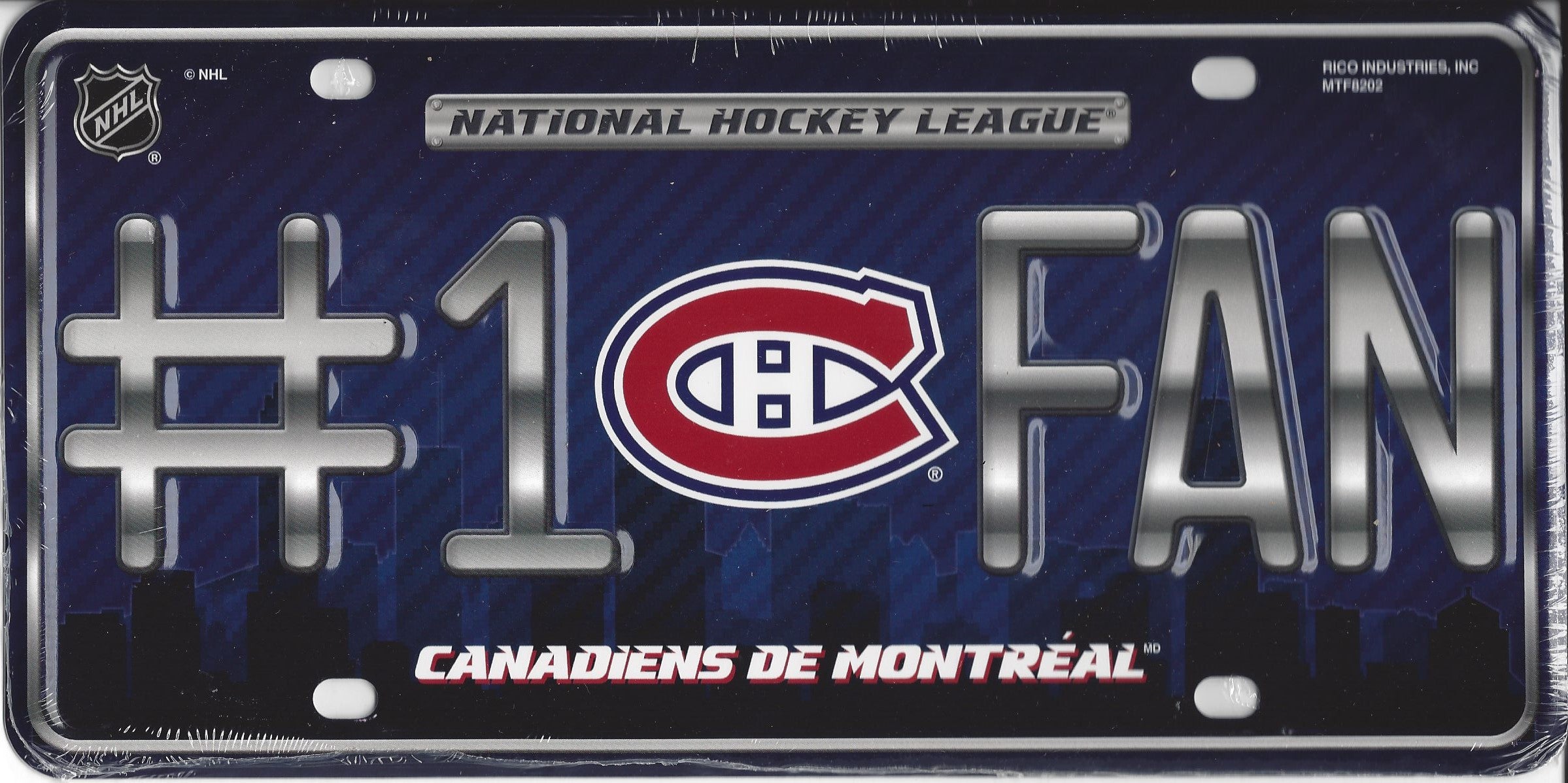 Montreal Canadiens #1 Fan License Plate – Auto License Plates Frames