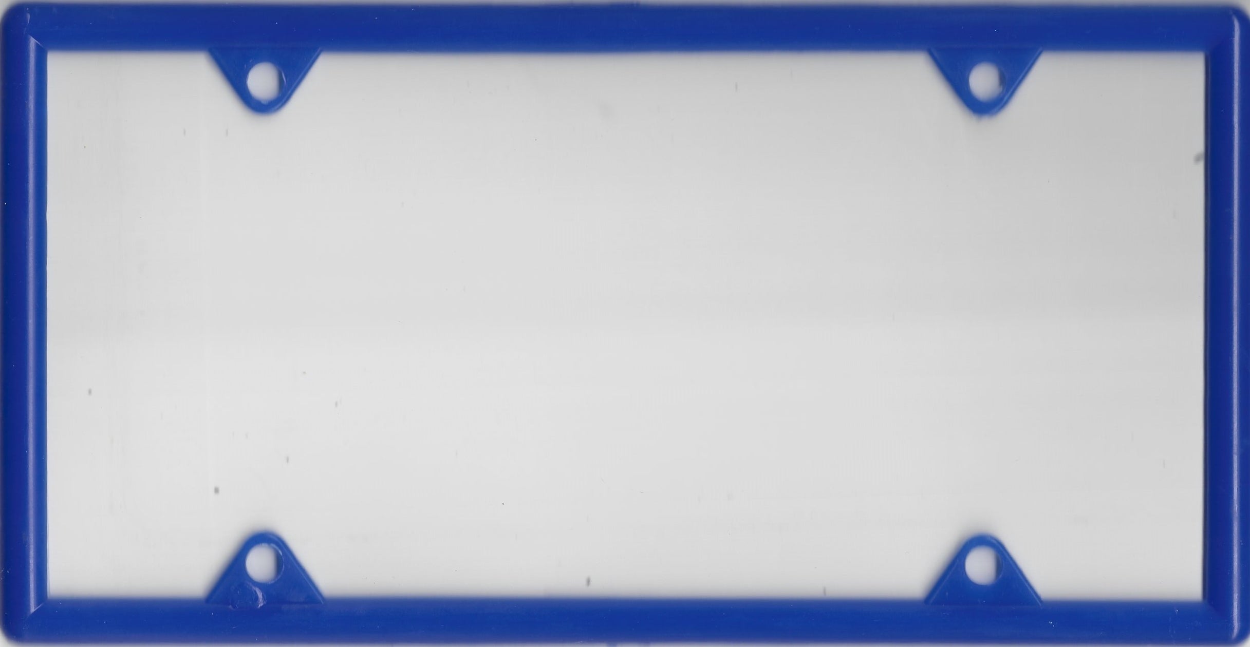 Blue Plastic License Plate Frame – Auto License Plates Frames