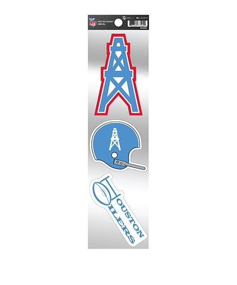 Houston Oilers Retro Spirit Decals – Auto License Plates Frames