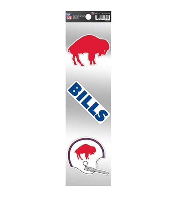 Buffalo Bills Retro Spirit Decals – Auto License Plates Frames