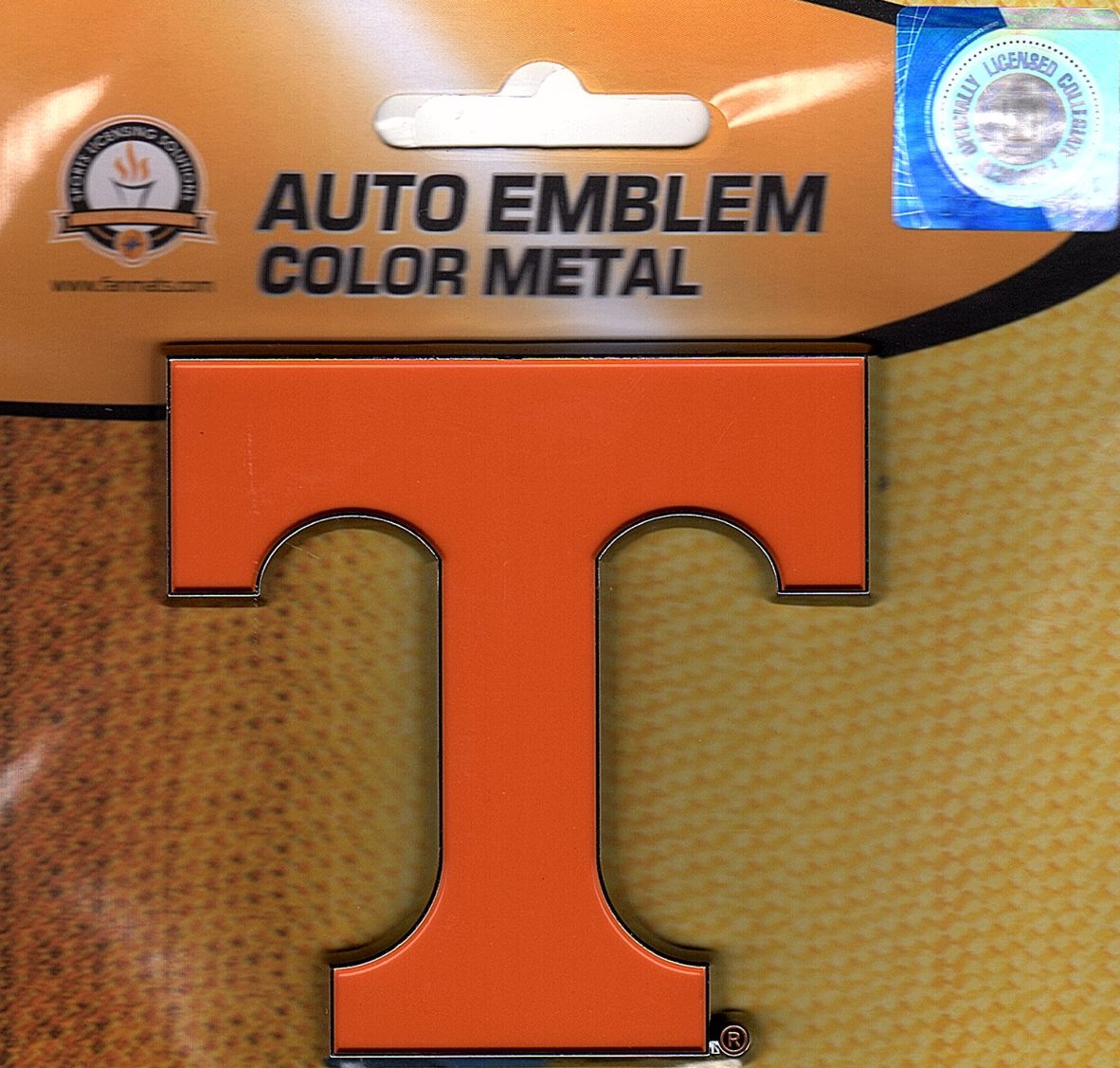 Tennessee Volunteers 3-D Color Metal Auto Emblem – Auto License Plates ...