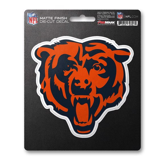 Chicago Bears Matte Finish Decal – Auto License Plates Frames