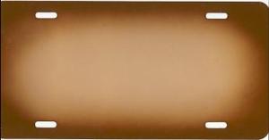 Tan Ringer Blank License Plate – Auto License Plates Frames