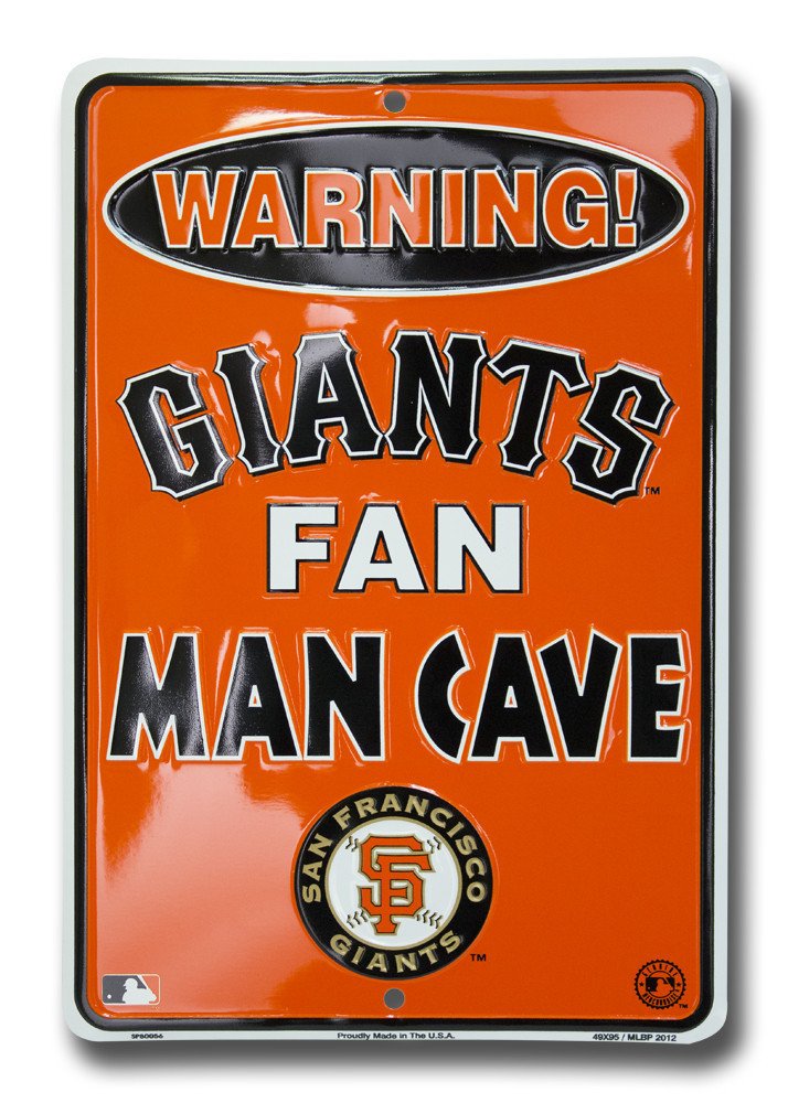 San Francisco Giants Man Cave Parking Sign – Auto License Plates Frames