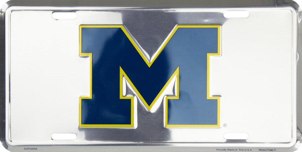 Michigan Wolverines Anodized License Plate – Auto License Plates Frames