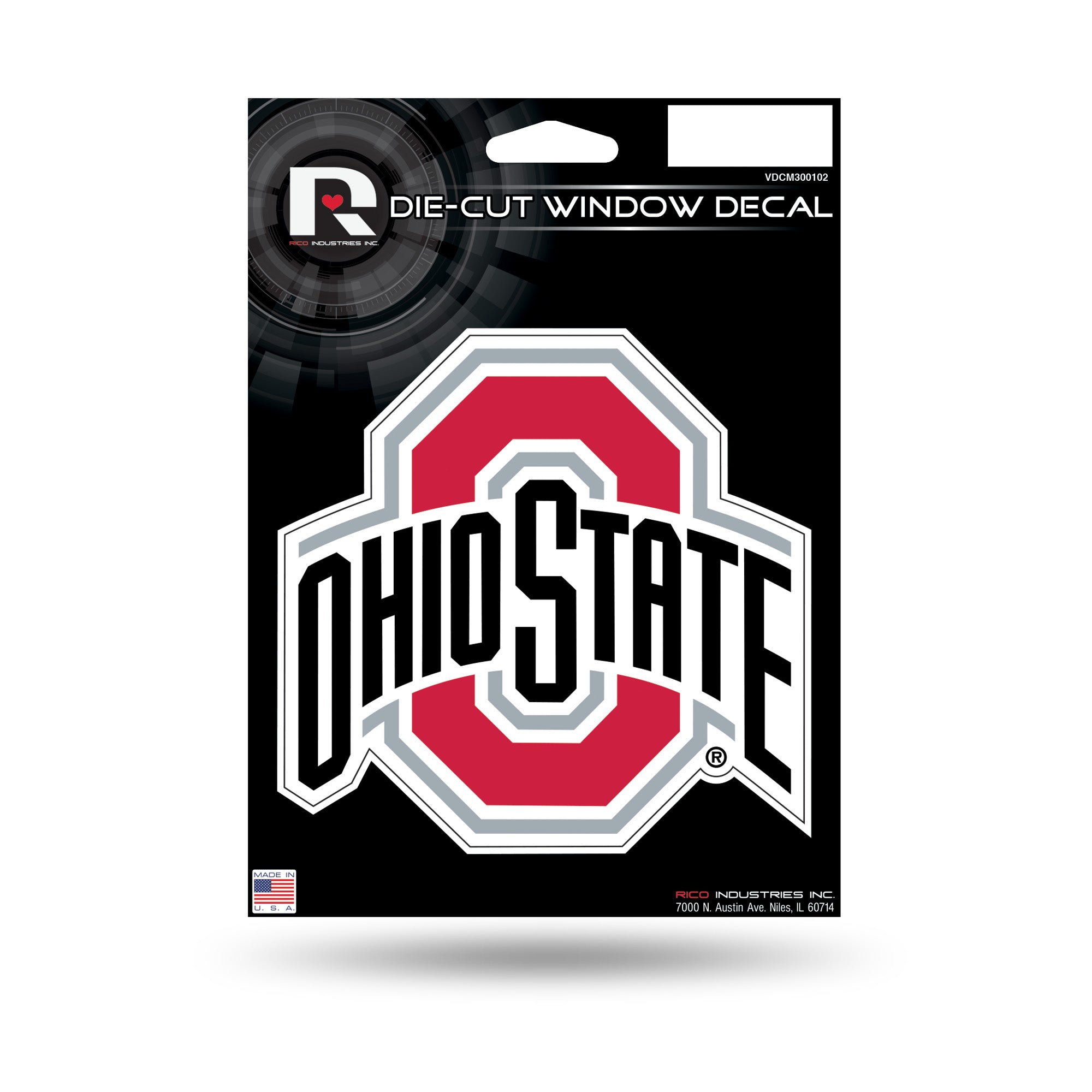 Ohio State Buckeyes Die Cut Vinyl Decal – Auto License Plates Frames