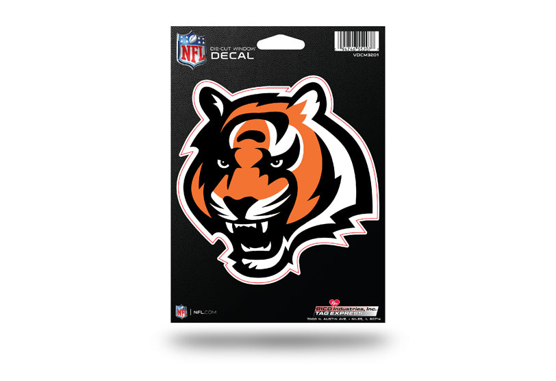Cincinnati Bengals Die Cut Vinyl Decal – Auto License Plates Frames