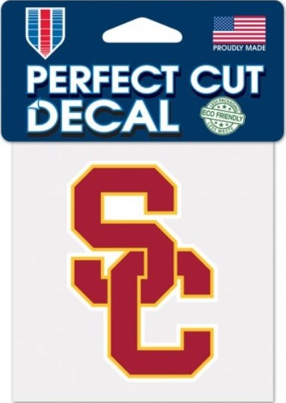 USC Trojans Perfect Cut Vinyl Decal – Auto License Plates Frames
