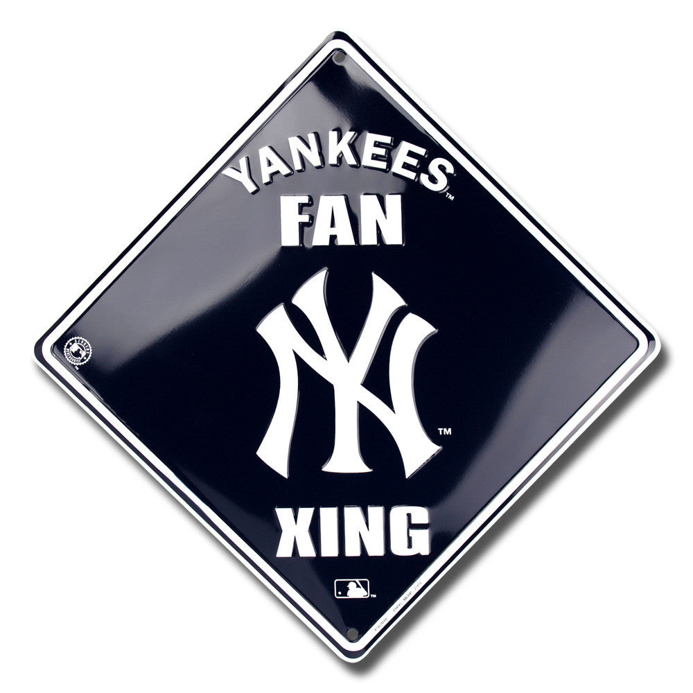 New York Yankees Xing Metal Parking Sign – Auto License Plates Frames